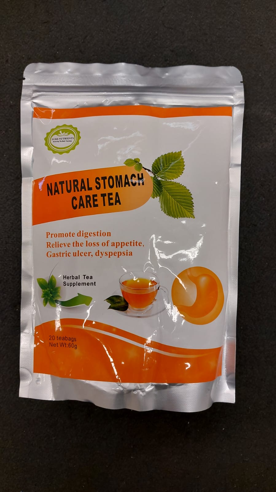 Natural Stomach Care Tea – pure nutrients redesign